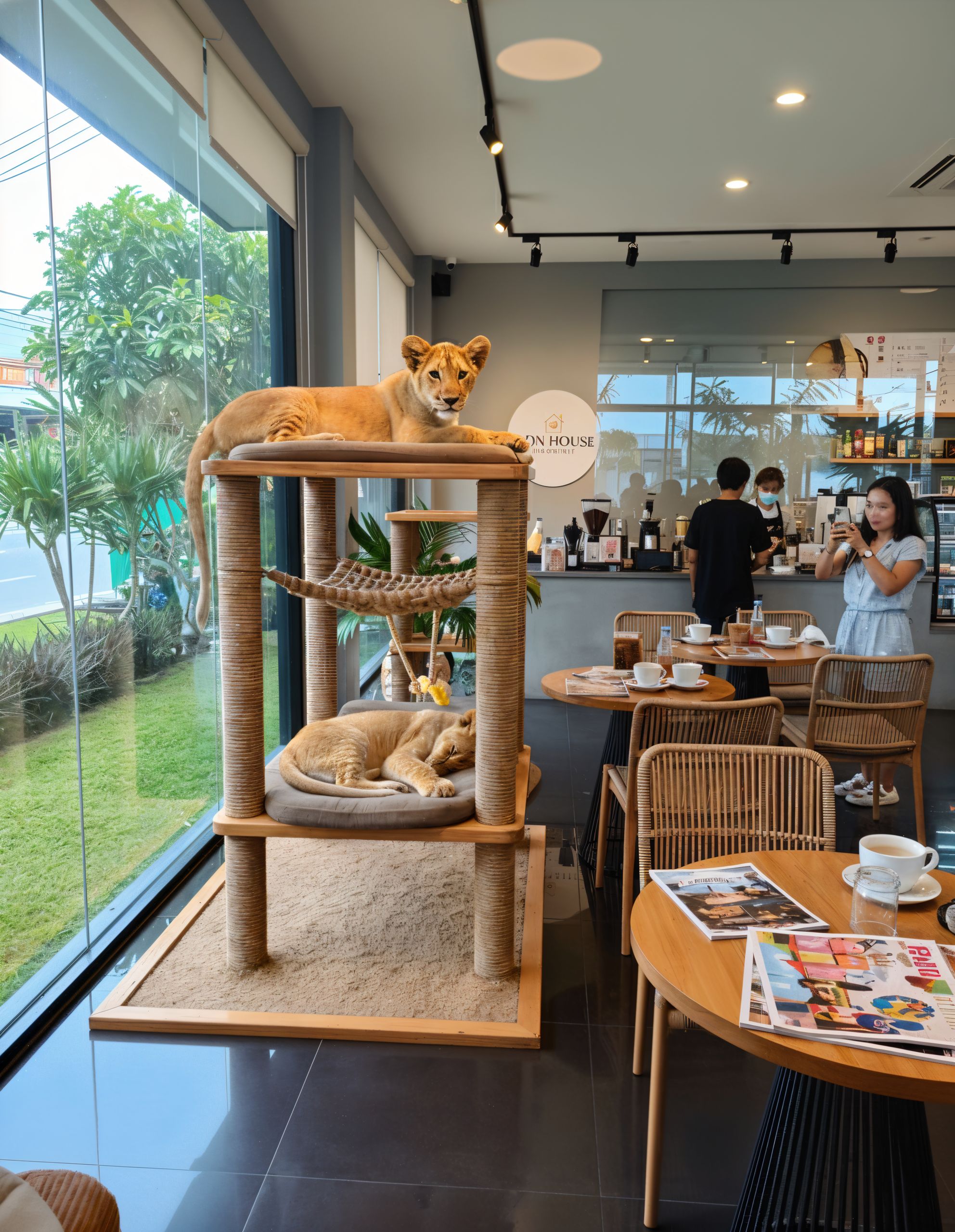 Lion House Phuket: Café by the Lake, Lion Cubs & Unforgettable Photos ...